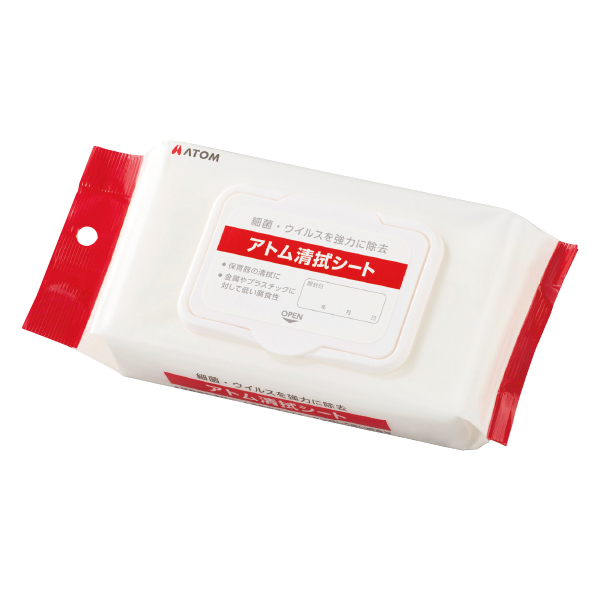 【MSGooDs】商品詳細：アトム 清拭シート | 当日発送！ - 医療用品／医薬品／鍼灸用品等の通販